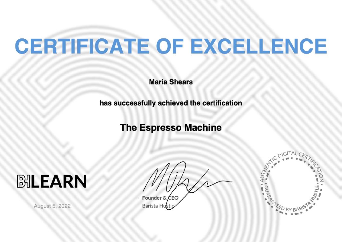 Coffee Certifications